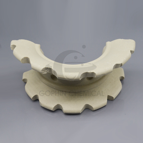 Ceramic Intalox Super Saddles RTO Drying Column, Scrubber Packing Packing