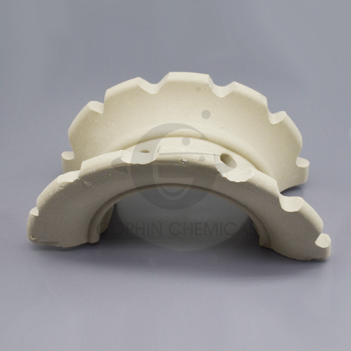 Ceramic Intalox Super Saddles RTO Drying Column, Scrubber Packing Packing